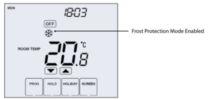 Myson Touch Programmable Room Thermostat INSTALLATION INSTRUCTION ...