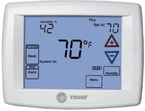 TRANE XR302 Programmable Thermostats Data Sheet - thermostat.guide