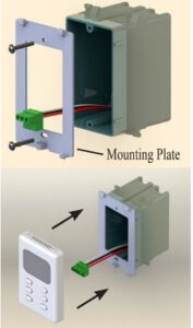 Masterstat 110423-2 Wall Control Wired Thermostat Installation ...