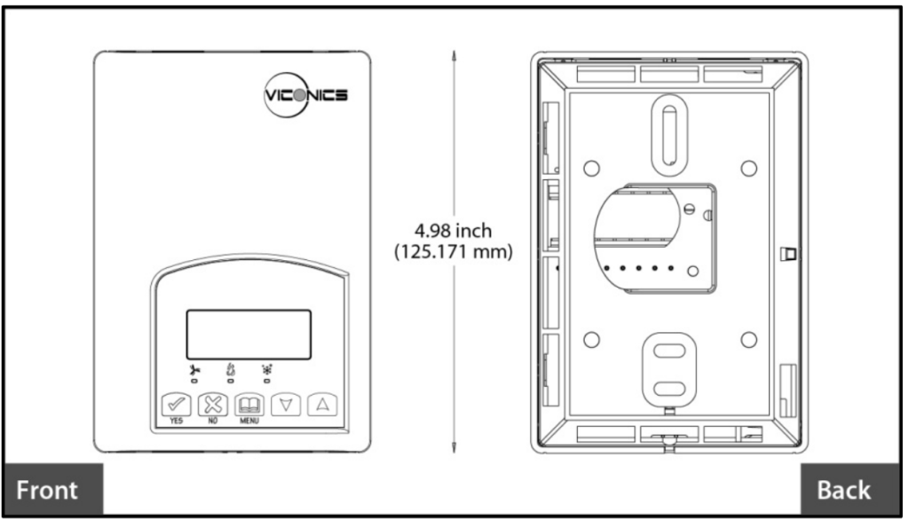 Viconics VT7600 Programmable Thermostats Installation Guide ...