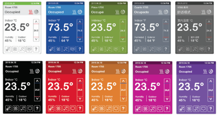 Viconics VT8350 Programmable Thermostats Product Data Sheet ...